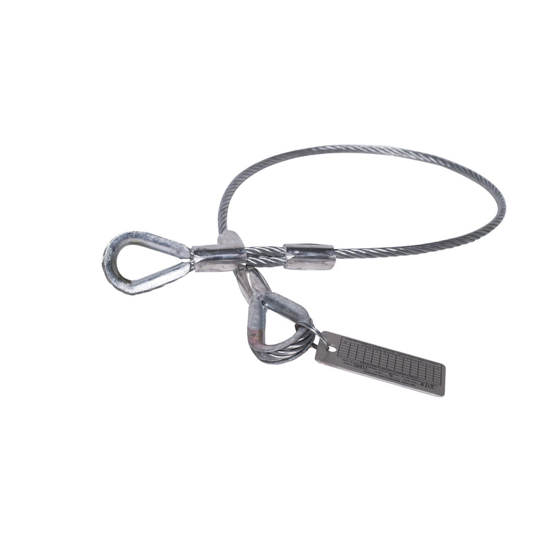 3' Vinyl Coated Galv. Cable Choker Anchor w/ Thimble Ends – Energy ...