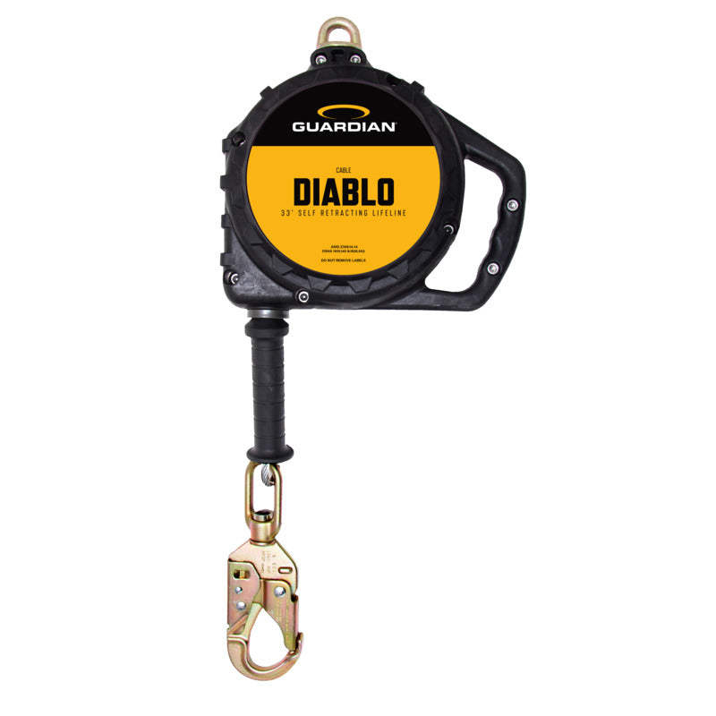Diablo Grande SRL 33' galvanized cable retractable, ANSI rated HS indi ...
