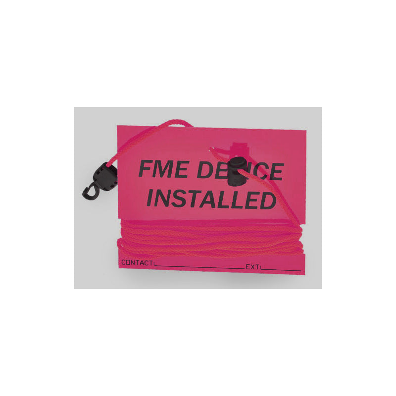 FME Flagging Sign-OR with extension Line – Energy Safety Supply