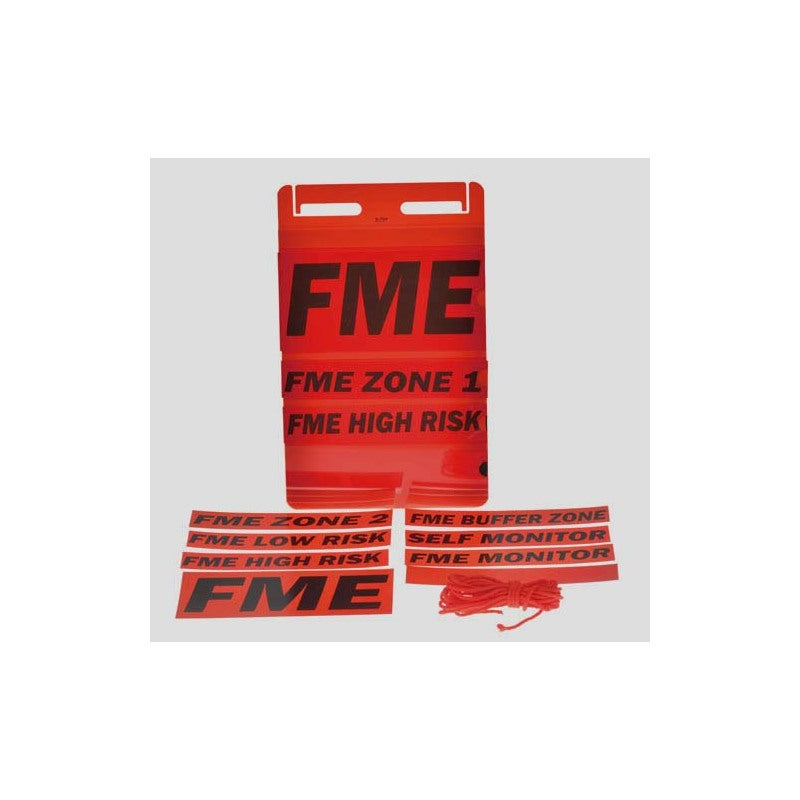 FME Sign Inserts-4" x 8" FME – Energy Safety Supply