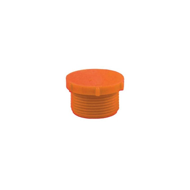 3/8' Red Threaded Plug to fit B-600-6 (100/pkg.) – Energy Safety Supply