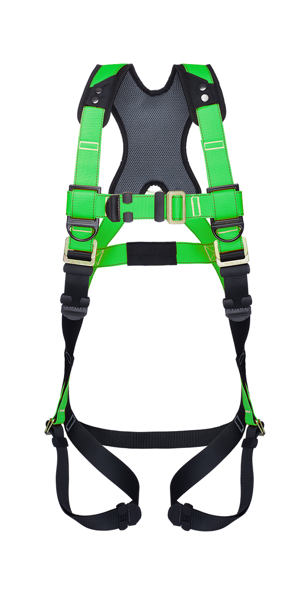 Series 1 Harness, XL-XXL, QC chest, TB legs, 3-D (dorsal, side), Green ...