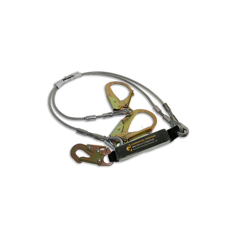 01243 CABLE LANYARD 6’ Dual Galvanized Steel, Steel Rebar – Energy ...