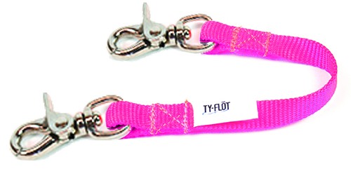 Pink Tool Tether 12 inch with Metal Snaps (10/Pkg.) – Energy Safety Supply