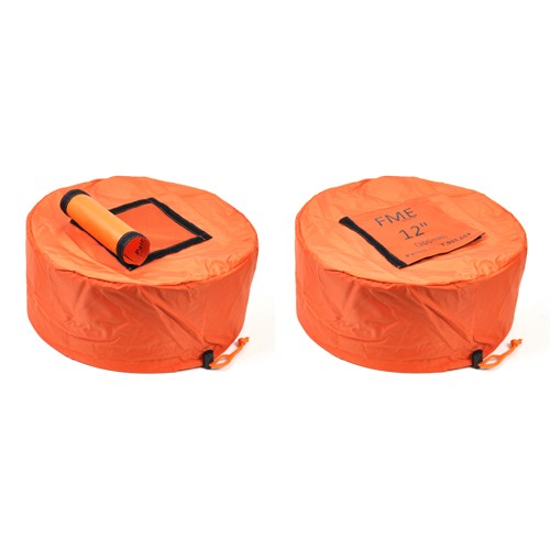 1" x4" Deep Orange Vented FME Covers (50/pkg) – Energy Safety Supply