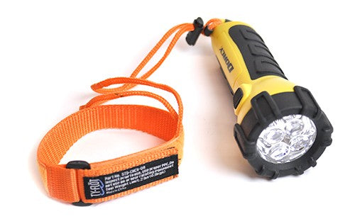 Floating Flashlight with Cinching Tether – Energy Safety Supply